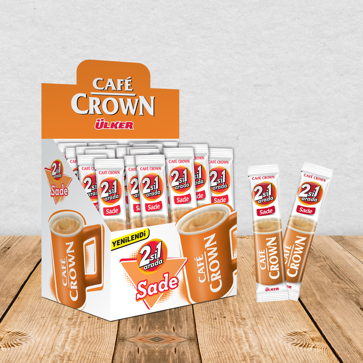 ÜLKER CAFE CROWN 2 Sİ 1 ARADA*24